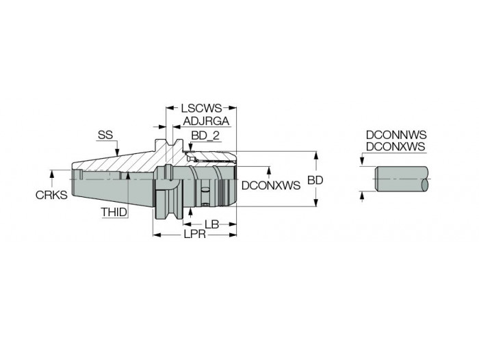 BT40 MAXIN 32X108 - купить ISCAR.STORE